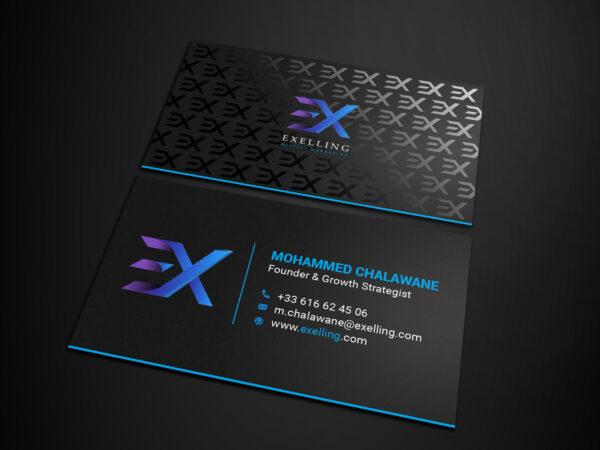 Spot UV Business Card Design – Designplex